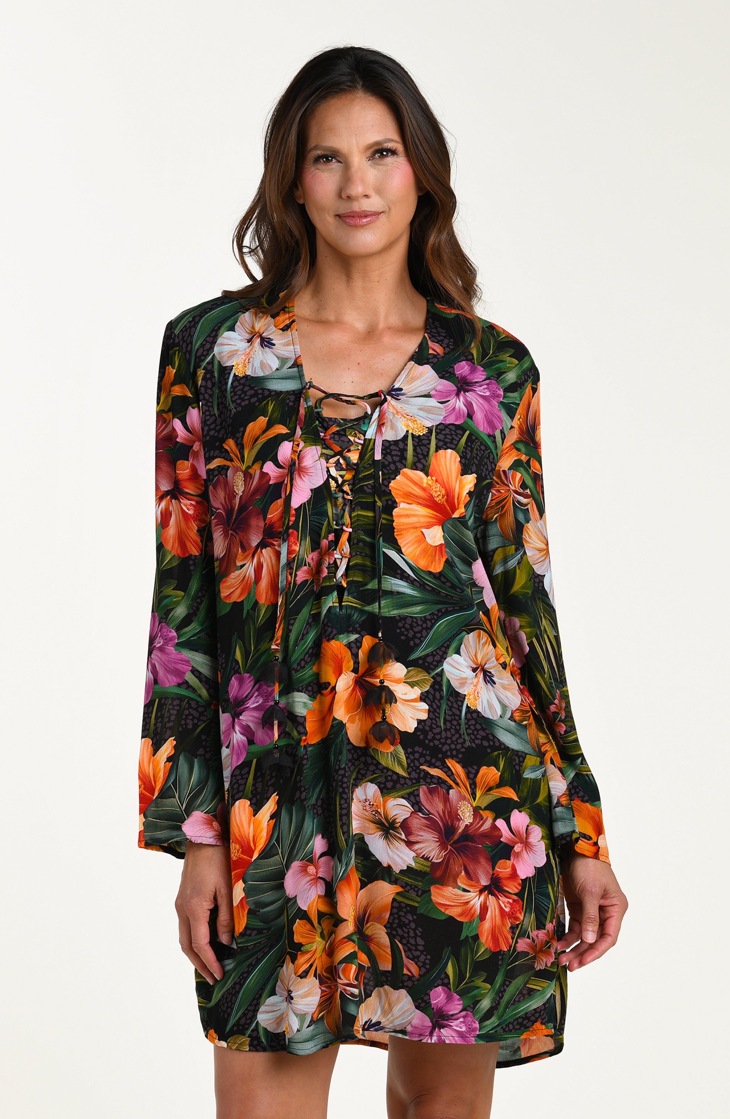 La Blanca Tropical Hideaway Tunic – House of Swim